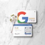 Googe Review card with NFC and QR code | Google Review Stand
